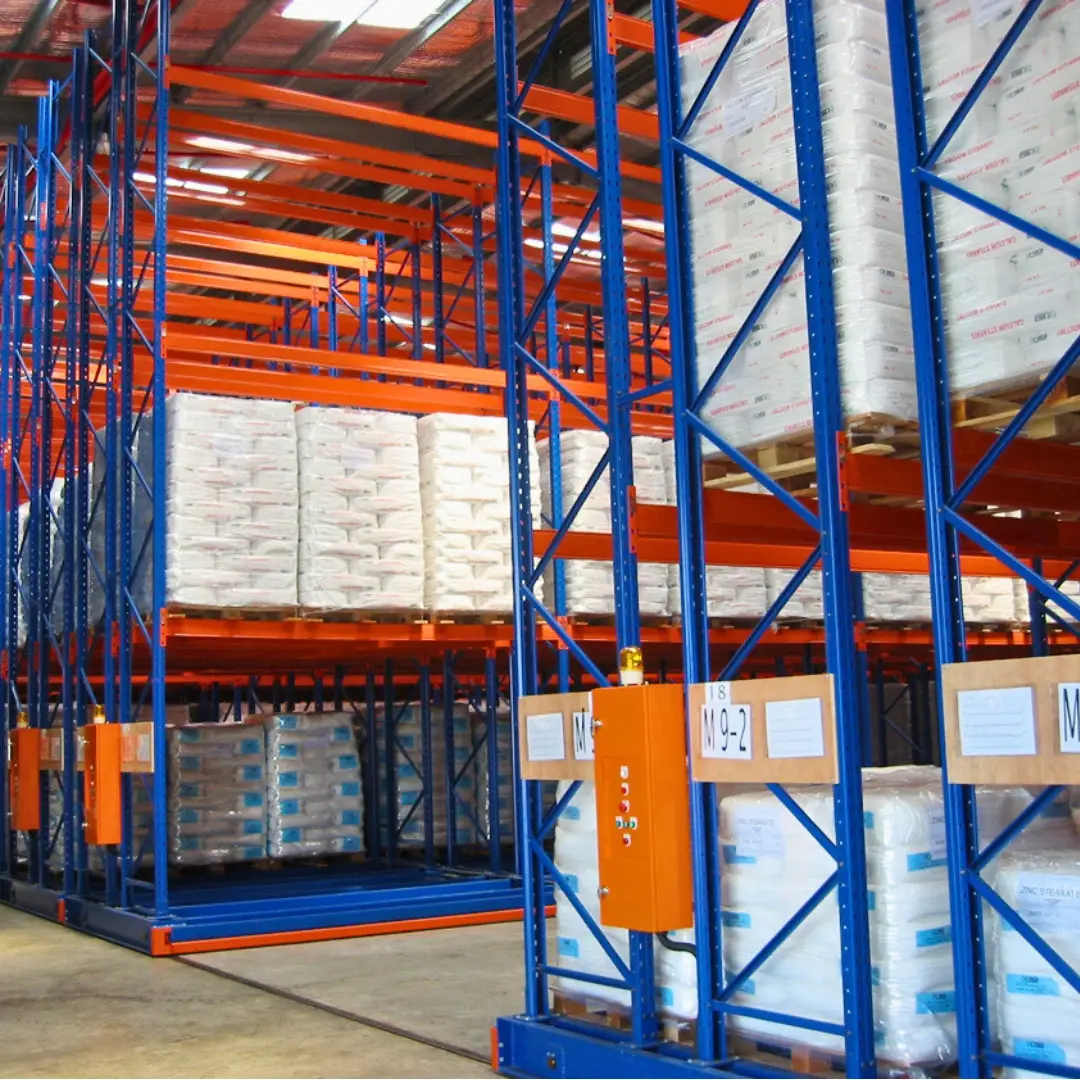 POWERED MOBILE RACKING